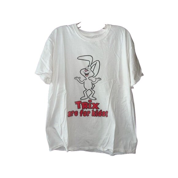 General Mills | Tops | Trix Are For Kids Cereal Sleep T Shirt White ...